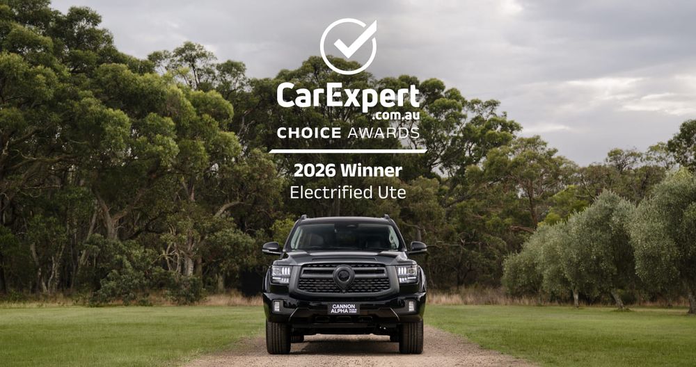 GWM Cannon Alpha PHEV Wins Back-to-Back CarExpert Choice Awards in ...